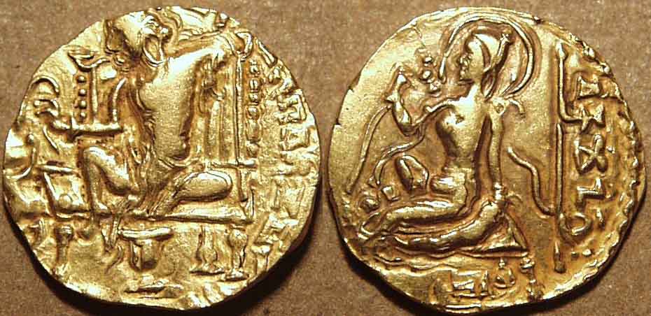 🧵Gold Coins of Emperor Chandragupta II Emperor Chandragupta continued ...