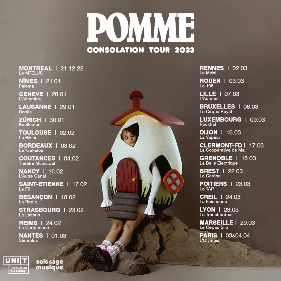 Pomme on Twitter: "RT @EmilieRadioFr: Ce soir à minuit Nouvel album de @Pommeofficial Consolation