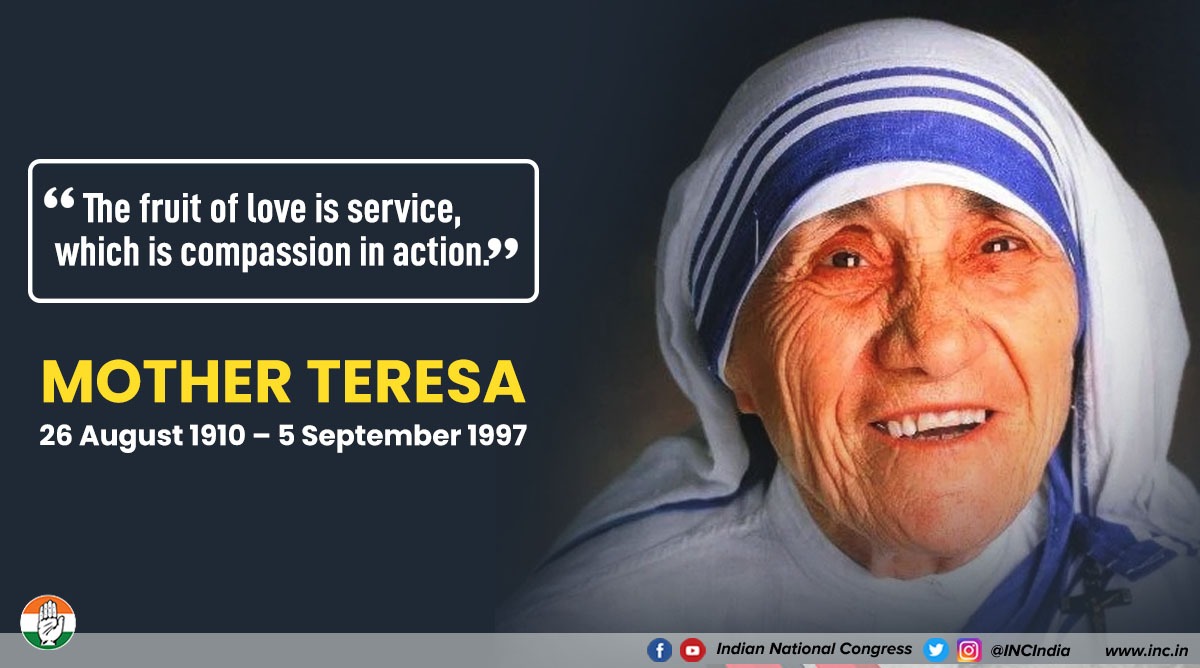 Mother Teresa Helping The Poor Quotes