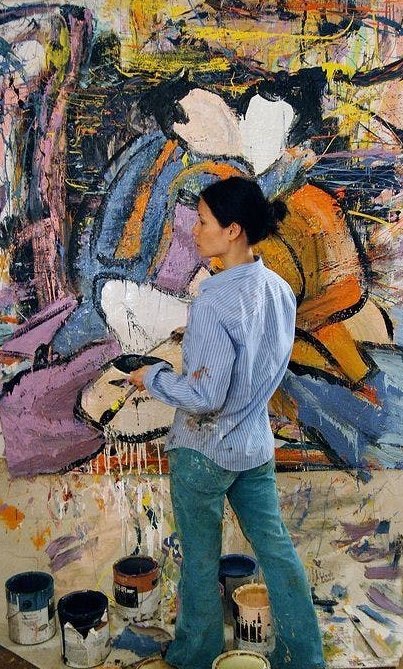 #WOMENSART on Twitter: "Actress Lucy Liu began making art as a teenager, and had her first show ...