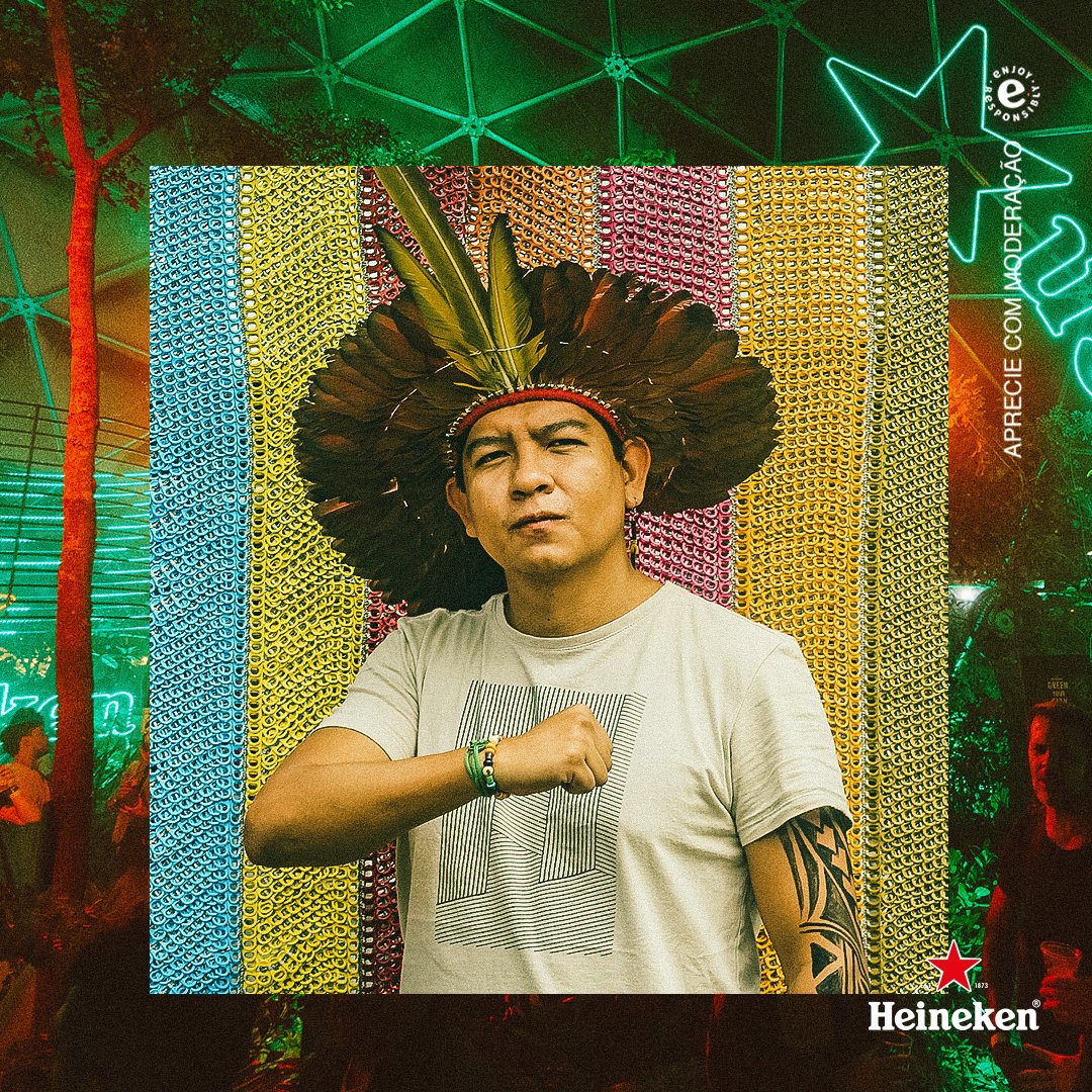 Heineken Brasil on Twitter: "Ancestralidade e ritmos são o mix perfeito do DJ Eric Terena. Por ...