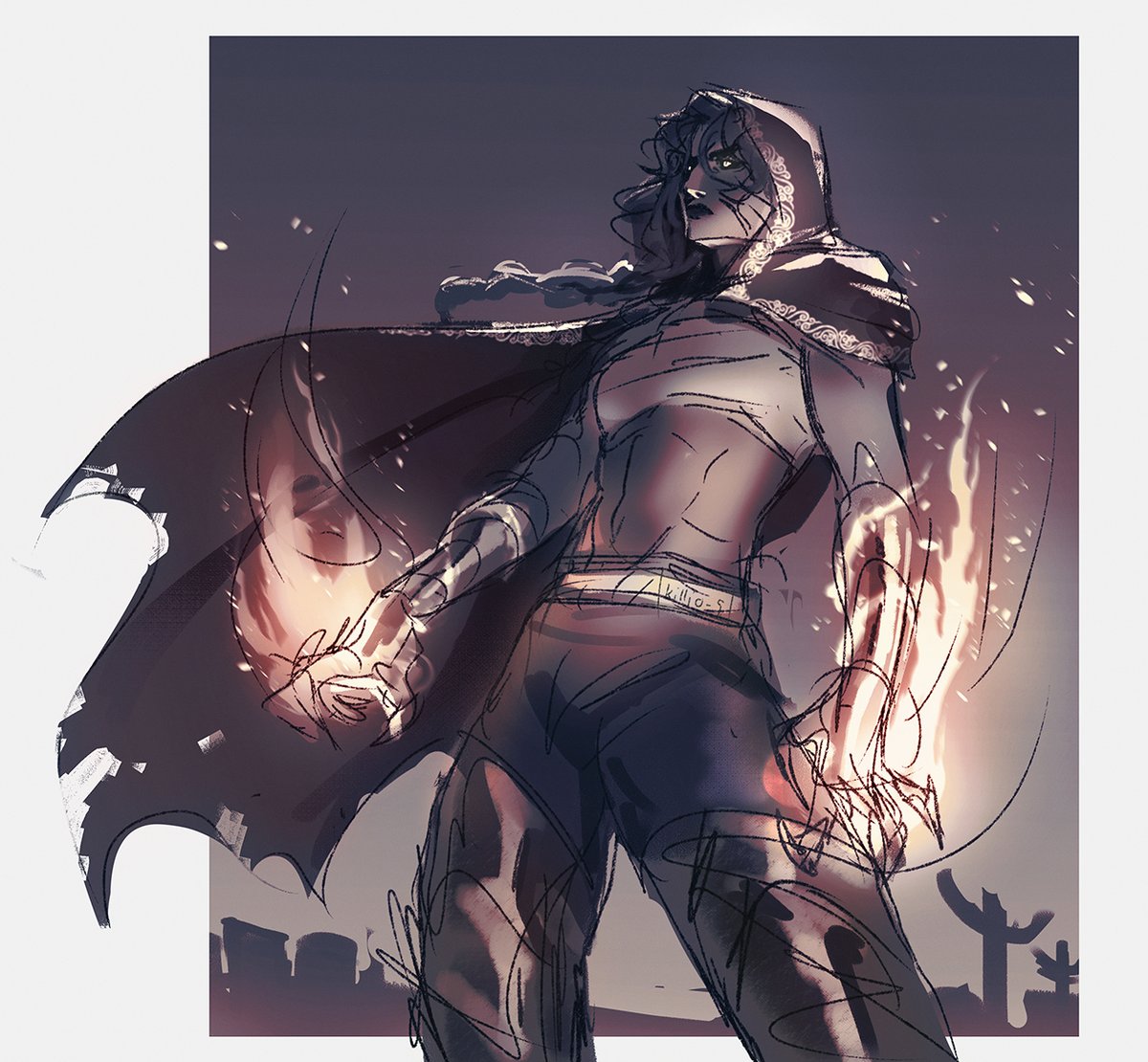 「She looks more evil each time I draw her」|Q 🦇 (working on c0mms)のイラスト