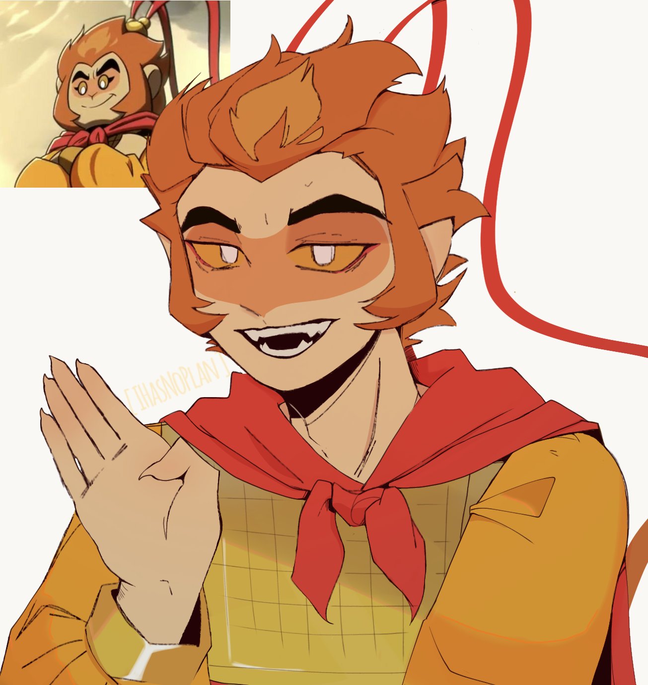 ihasnoplan on Twitter: "monkey king redraw??? https://t.co/R0IXdFKX7c" / Twitter