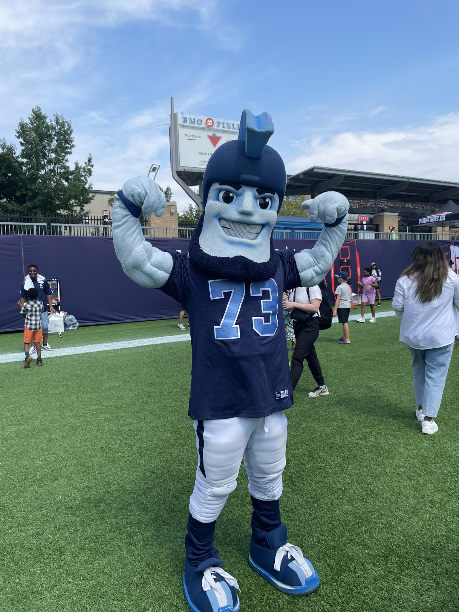 Toronto Argonauts Mascot