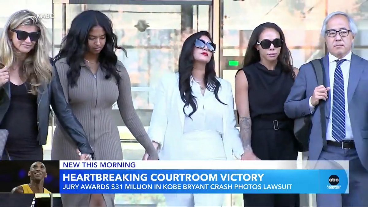 A Jury Awarded Vanessa Bryant 16 Million In Her Invasion Of Privacy