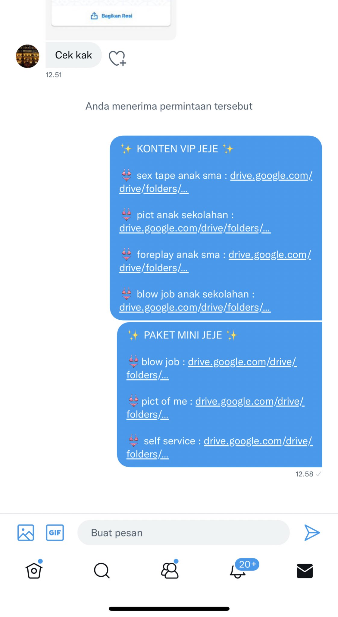 jeje oc on Twitter: "aku open 15 slot ya, masih free paket yang mini 🤫 https://t.co/CNkHZpwoeJ ...
