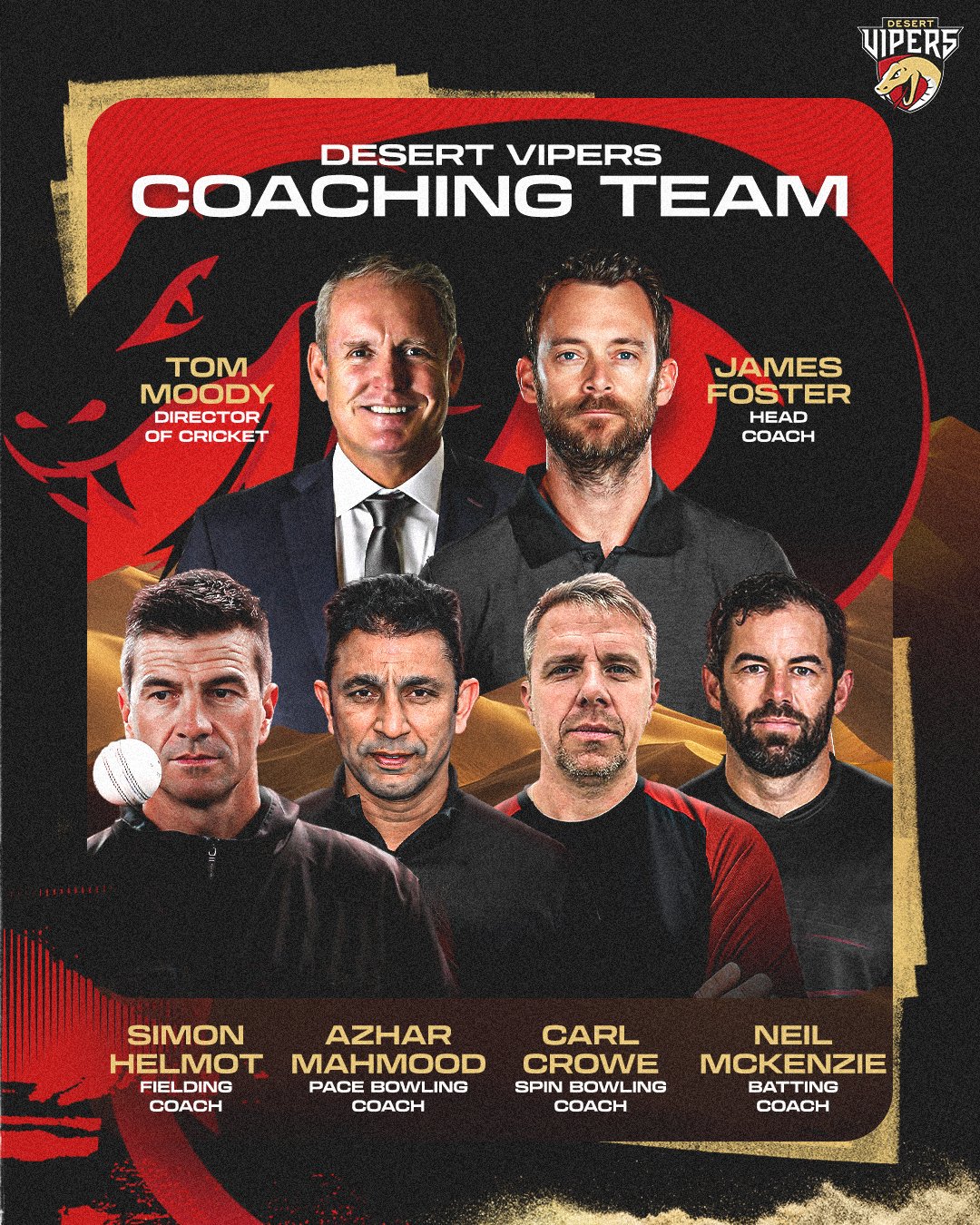 Desert Vipers on Twitter: "We're proud to welcome our incredibly experienced and wonderful ...