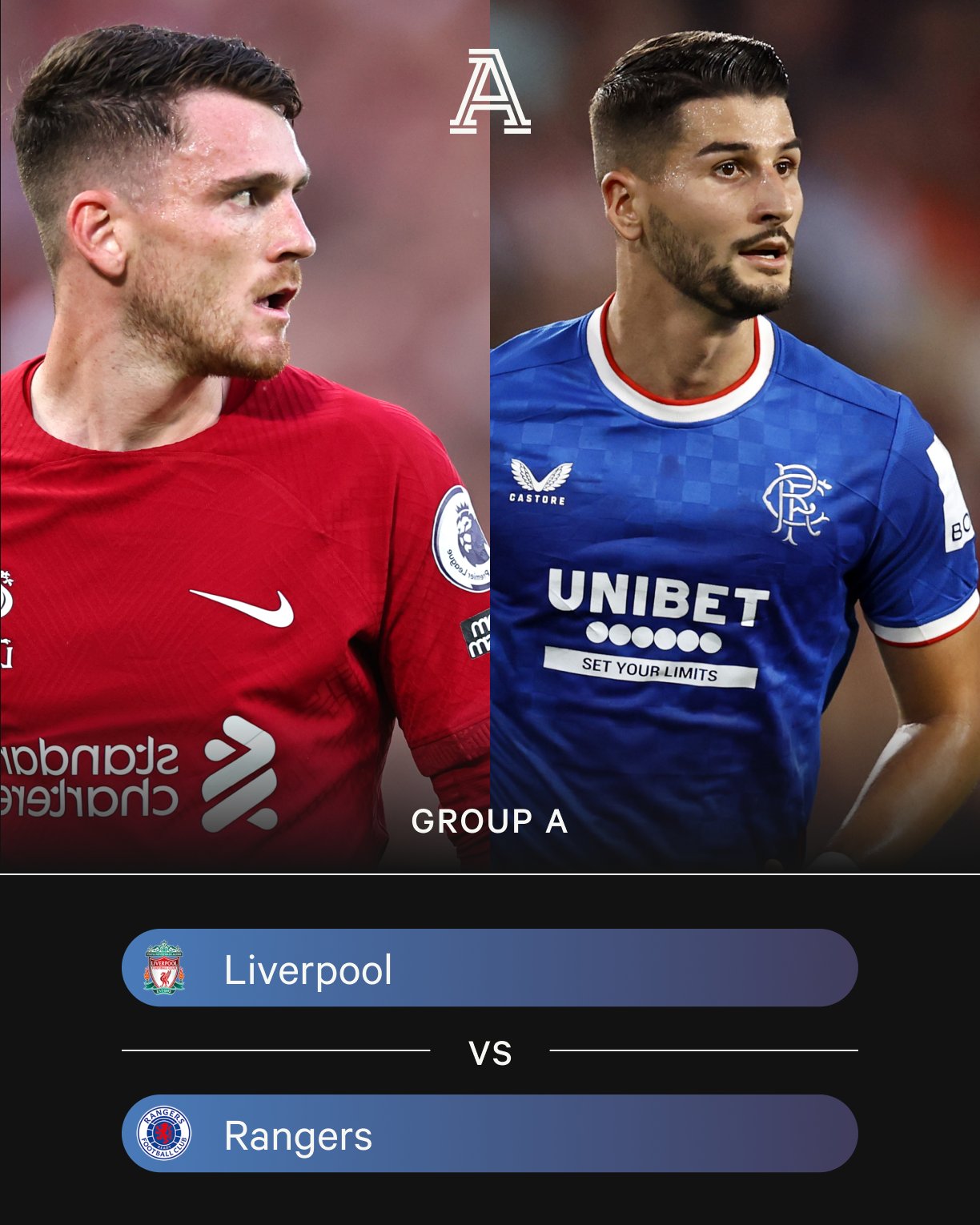 The Athletic | Football on Twitter: "Liverpool vs. Rangers. Atmosphere levels 💯 #UCL | #UCLDraw ...