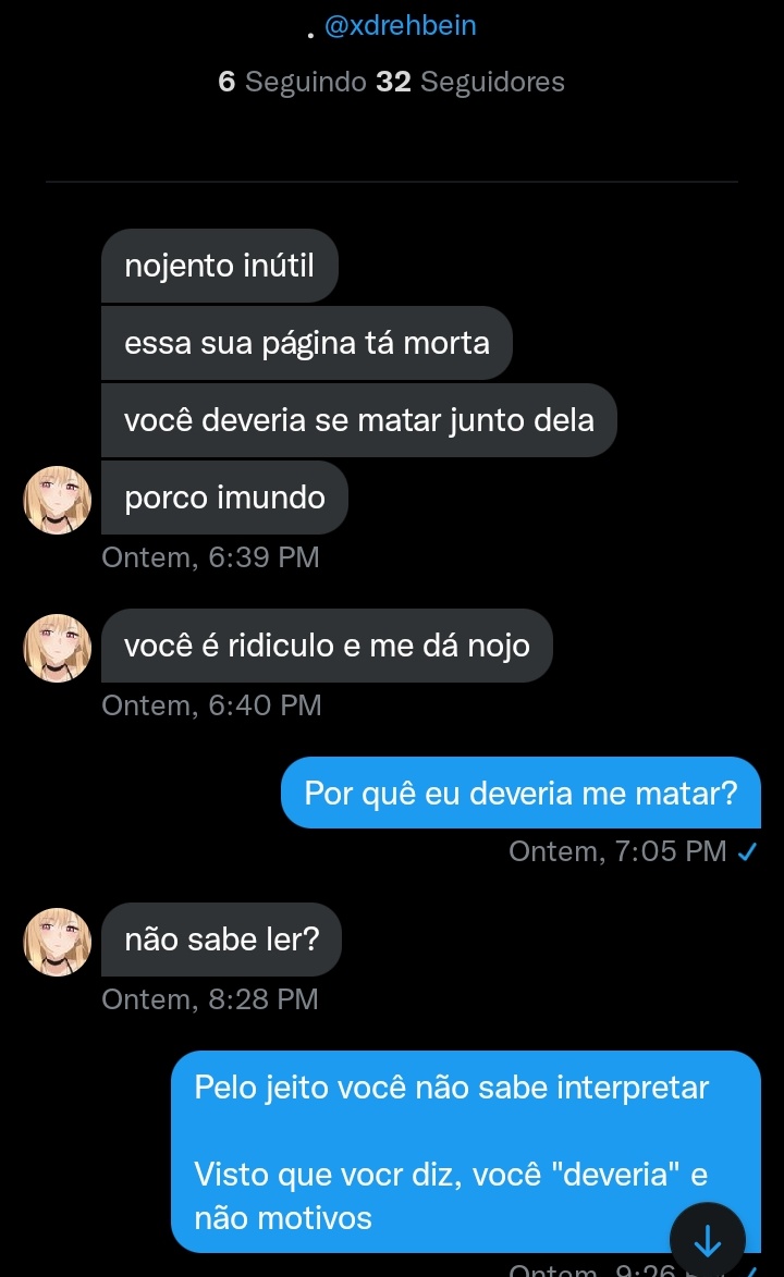 homofobicos passando vergonha ou não #32k on Twitter: "Eles querem MUITO que eu me mate. https ...