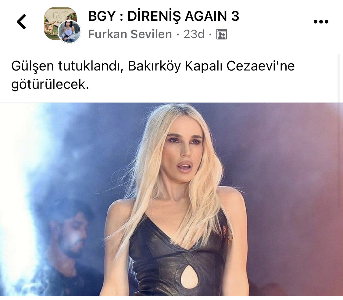 BGY on Twitter: "ABOOO GÜLŞEN TUTUKLANMIŞ https://t.co/9qvPctLcIA" / Twitter