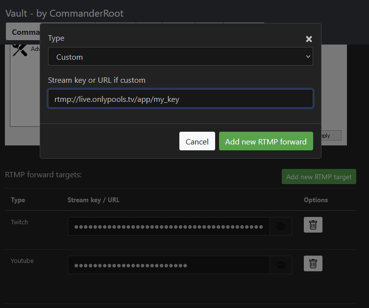 CommanderRoot on Twitter: "My Vault service just got an upgrade and you can now add multiple ...