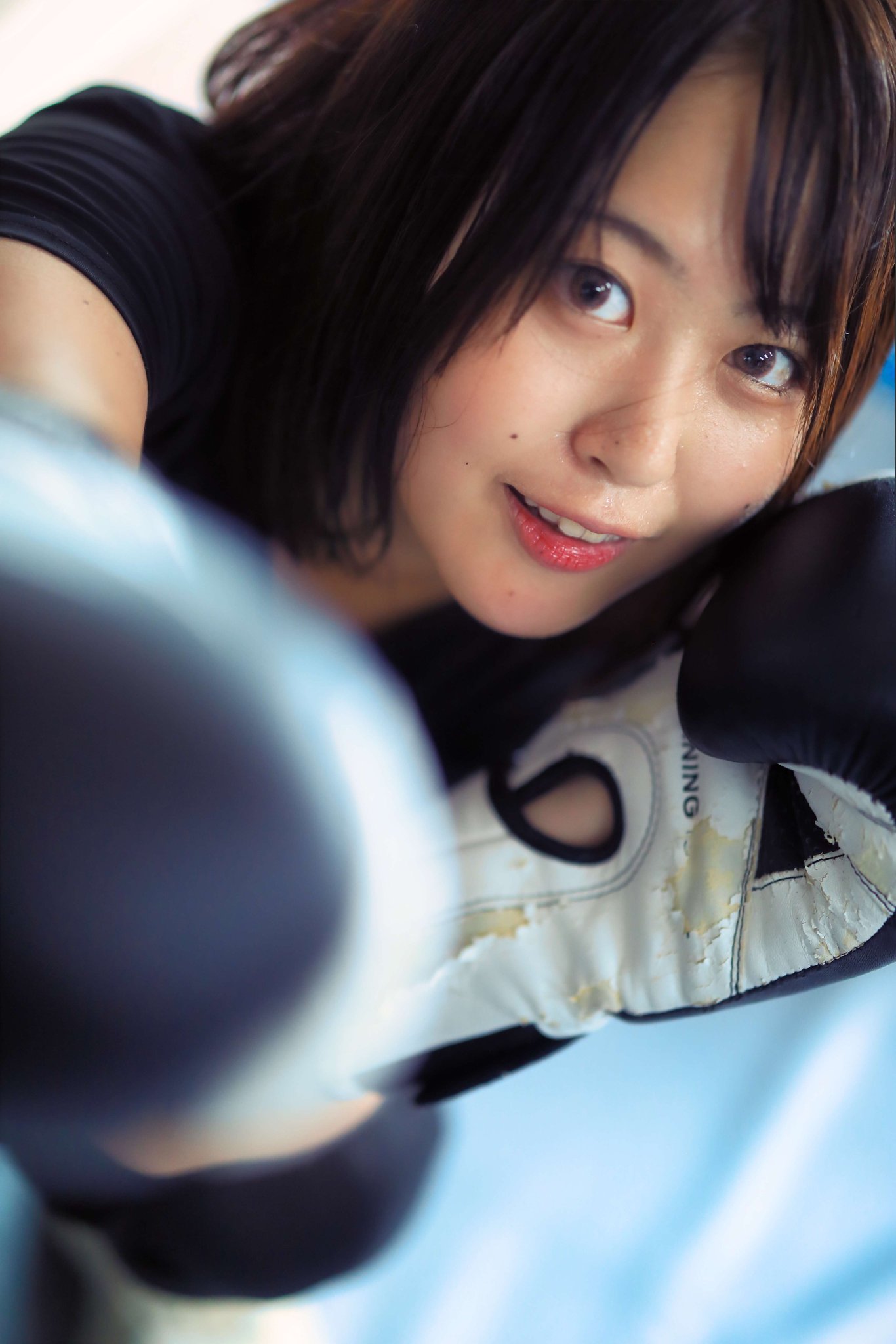 MARU。 on Twitter: "昨日の速報版その2 ボクシング女子も撮りたかったんですよね～～^^ 可愛いっ！ みゃ🧚‍♀yippee撮影会 @myk_f_myo #ポートレート撮影 ...