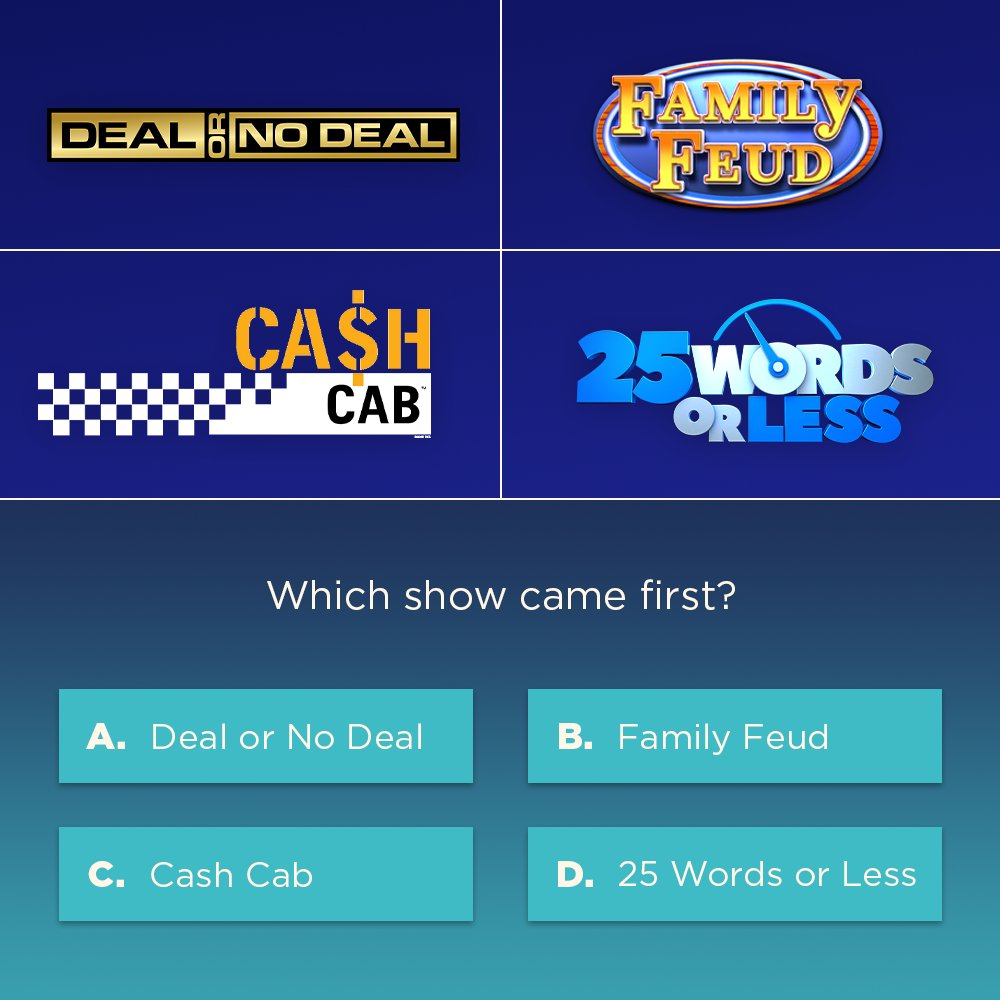 Game Show Network on Twitter: "It's time for another round of game show ...