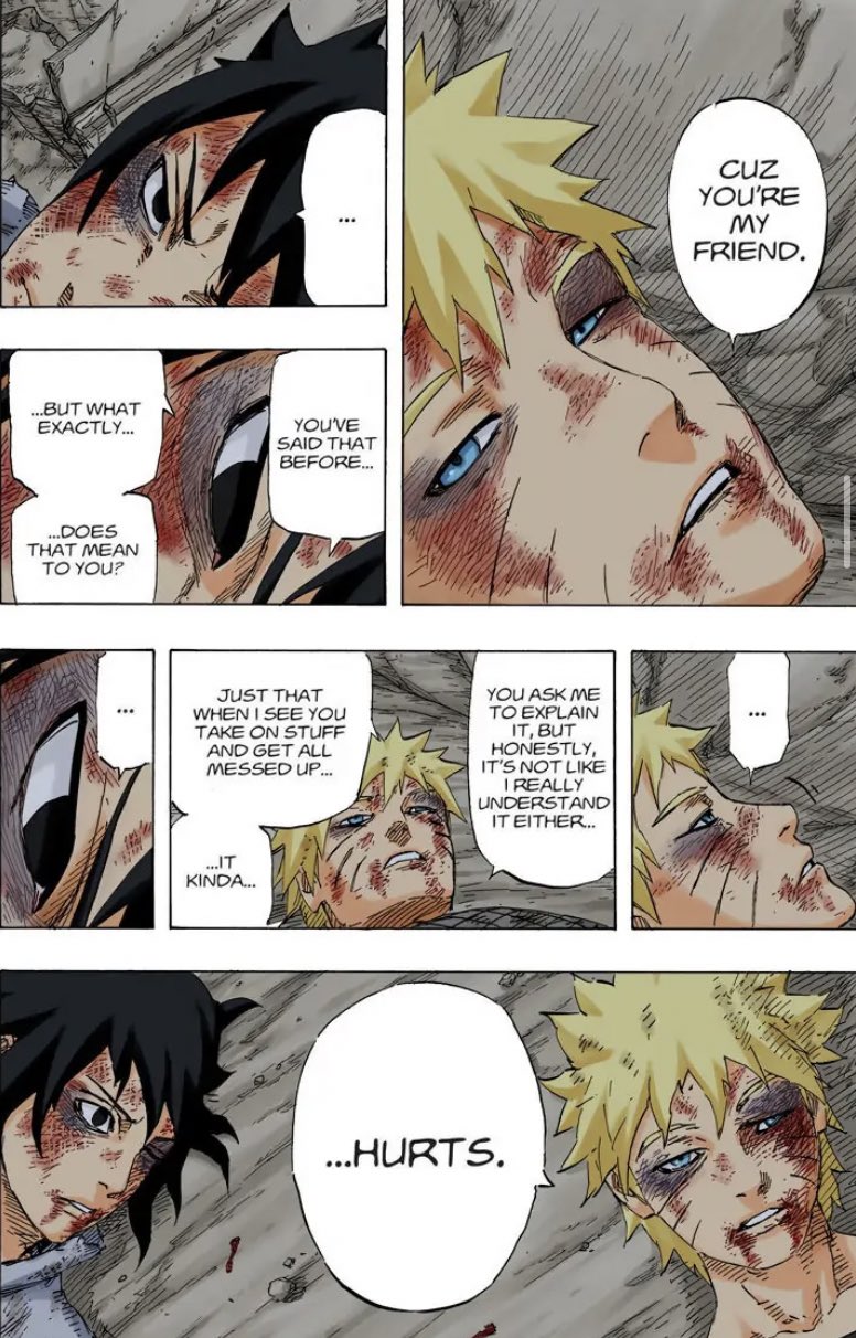 Sasuke Daily on Twitter: "“Today Sasuke knew how much they and several other people had helped ...