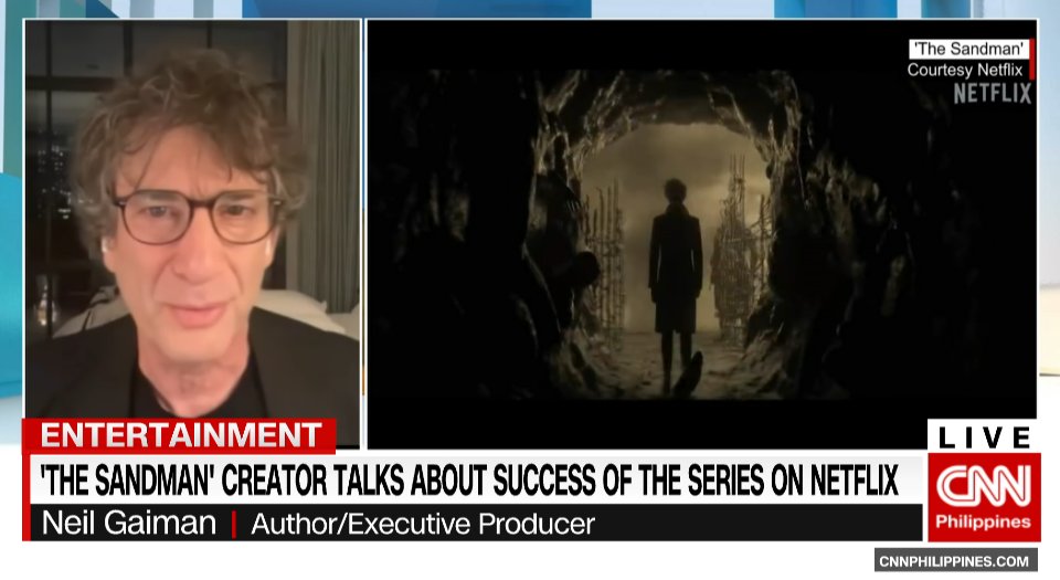 CNN Philippines on Twitter: "Award-winning author Neil Gaiman talks ...