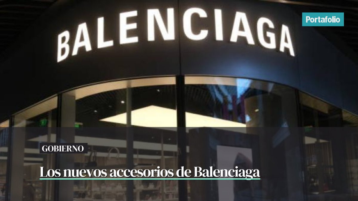 Portafolio on Twitter: "#Empresas La casa de moda Balenciaga vuelve a despertar controversia ...