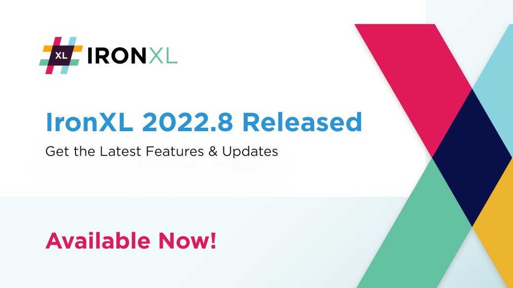 ironsoft on Twitter: "📈IronXL v2022.8 NOW RELEASED 🔥Featuring Encryption & Decryption ...