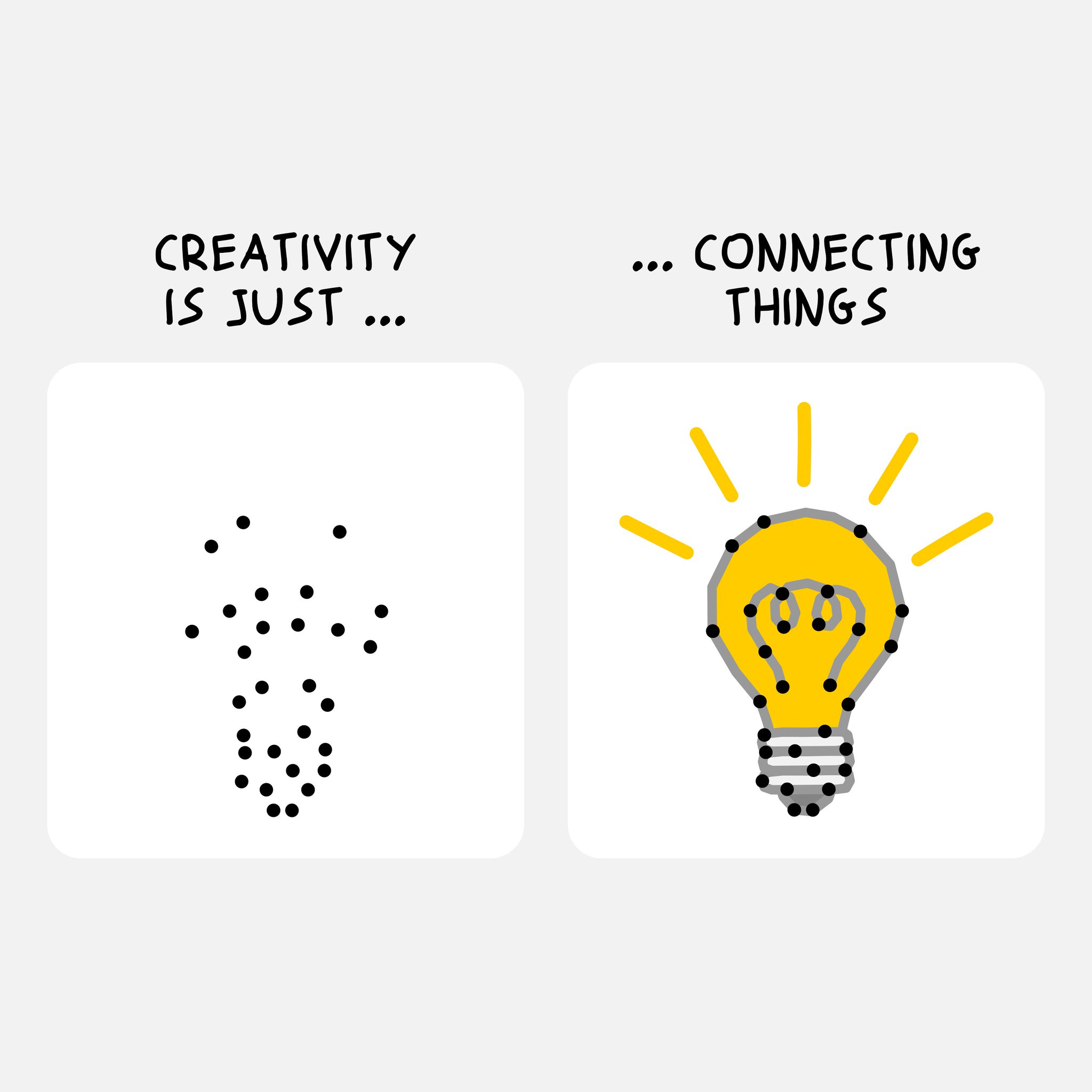 Roberto Ferraro on Twitter: ""Creativity is just connecting things." Steve Jobs https://t.co ...