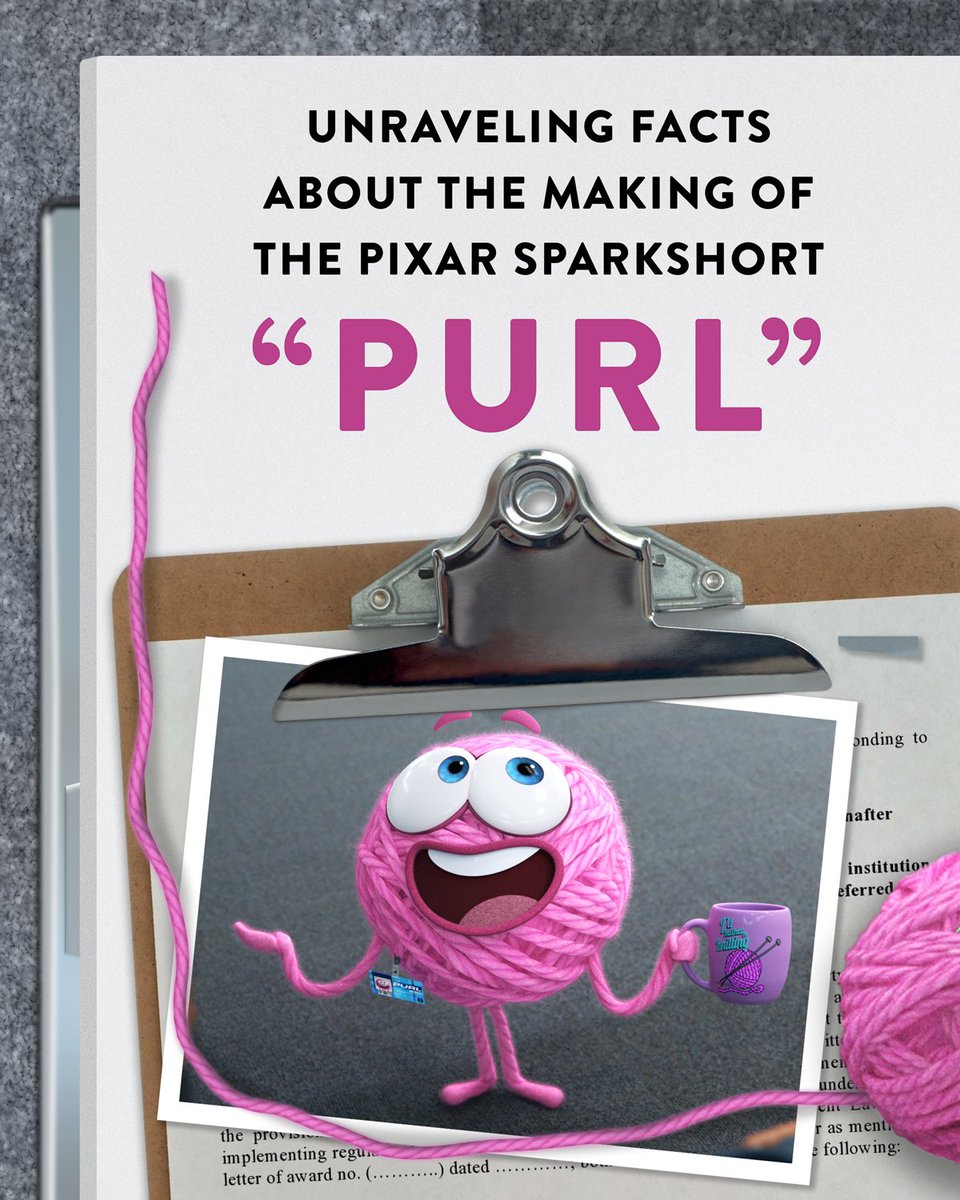 Pixar on Twitter: "The making of Purl : a 🧵 (1/3)"