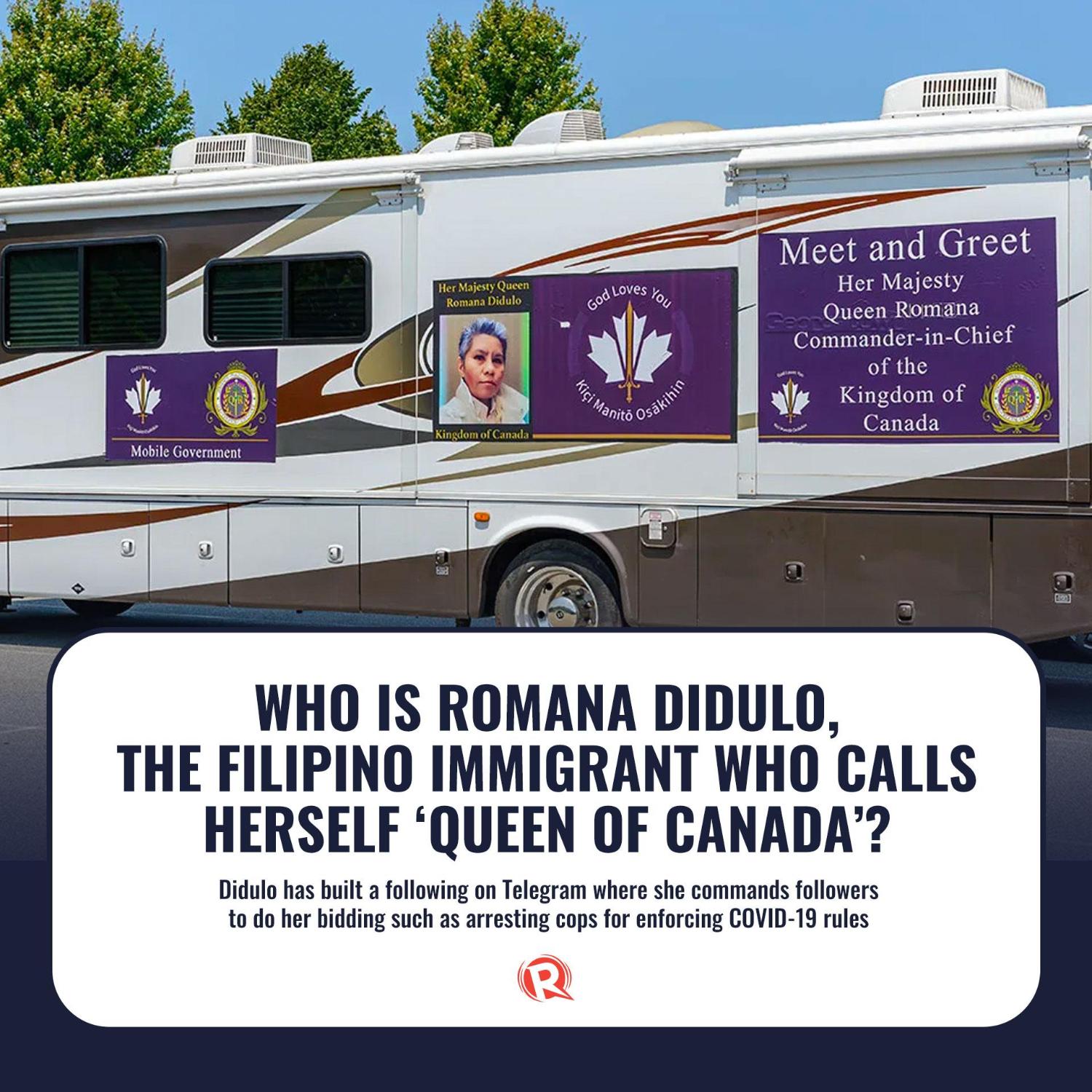 Rappler on Twitter: "Why is Filipino immigrant Romana Didulo making the news? READ: https://t.co ...