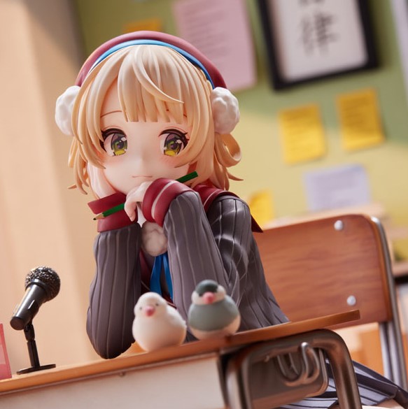 HOBBY Watch on Twitter: "イラストレーター兼Vtuber・しぐれういさんがフィギュア化！ 予約開始 目をつむって微笑む表情パーツも付属 https://hobby ...