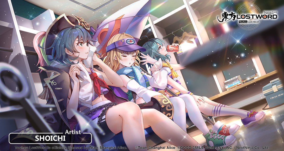Touhou LostWord on Twitter: "Hi friends, ★5 Story Card "Halftime"🖼 《Artist》 SHOICHI 《Character ...