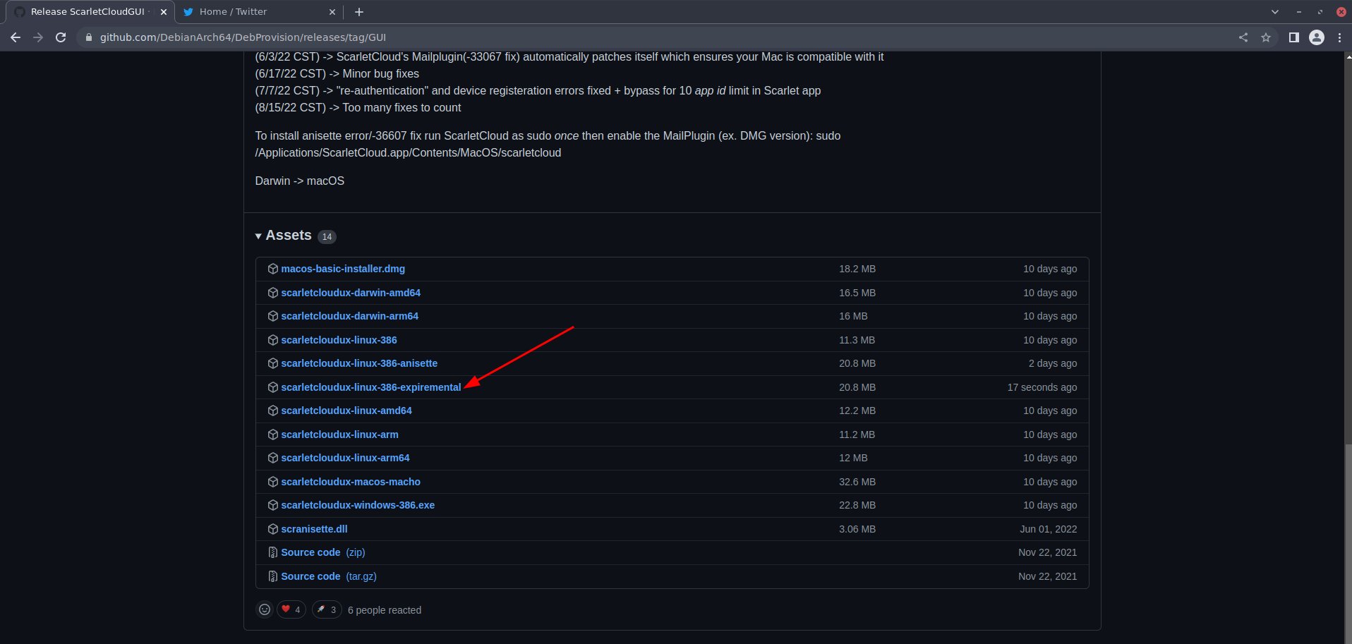DebianArch on Twitter: "Introducing native anisette support for Linux ! This is an experimental ...