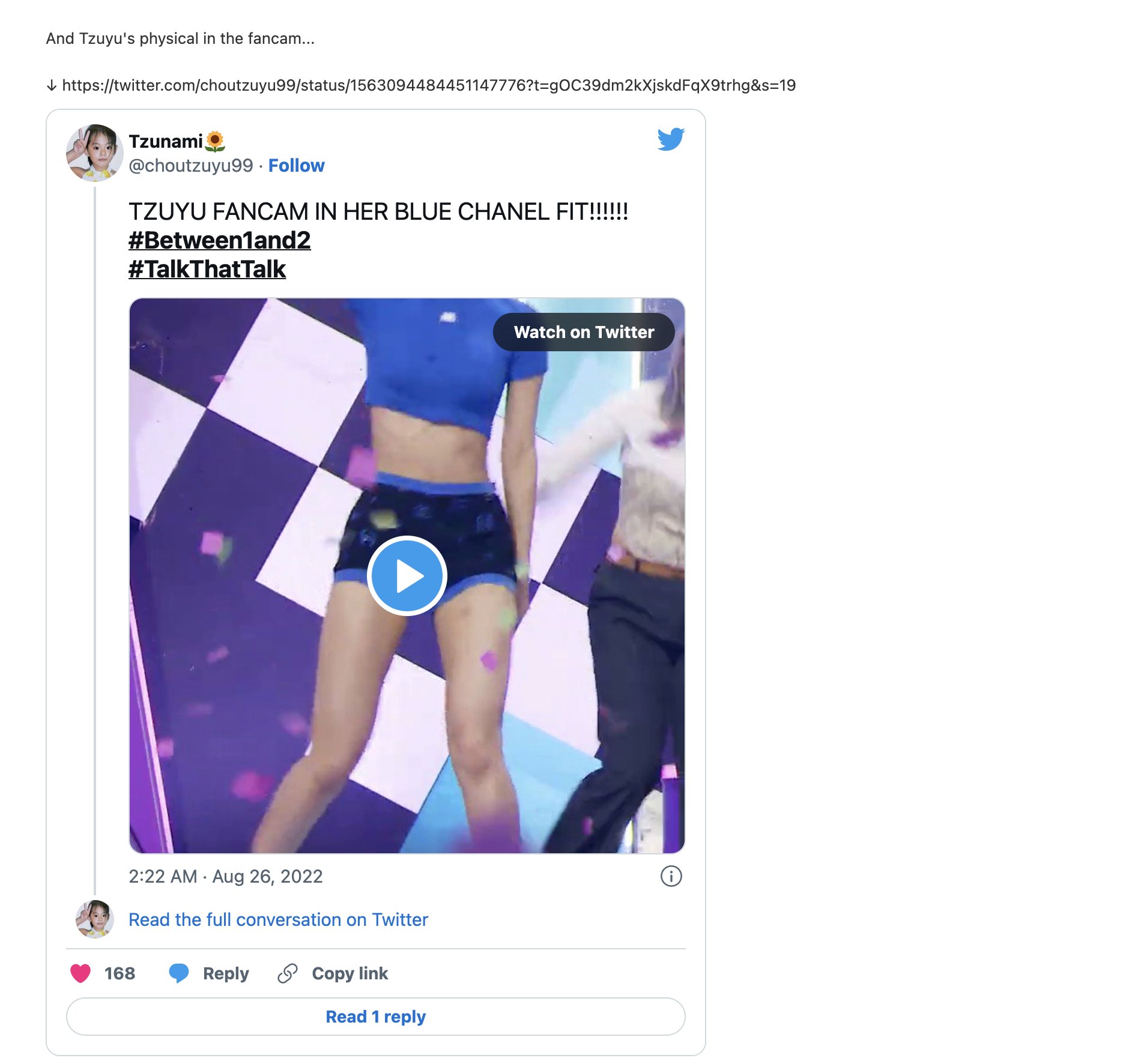 占O.O? on Twitter: "@choutzuyu99 made your debut on theqoo lol https://t.co/jxeF5sqznM" / Twitter