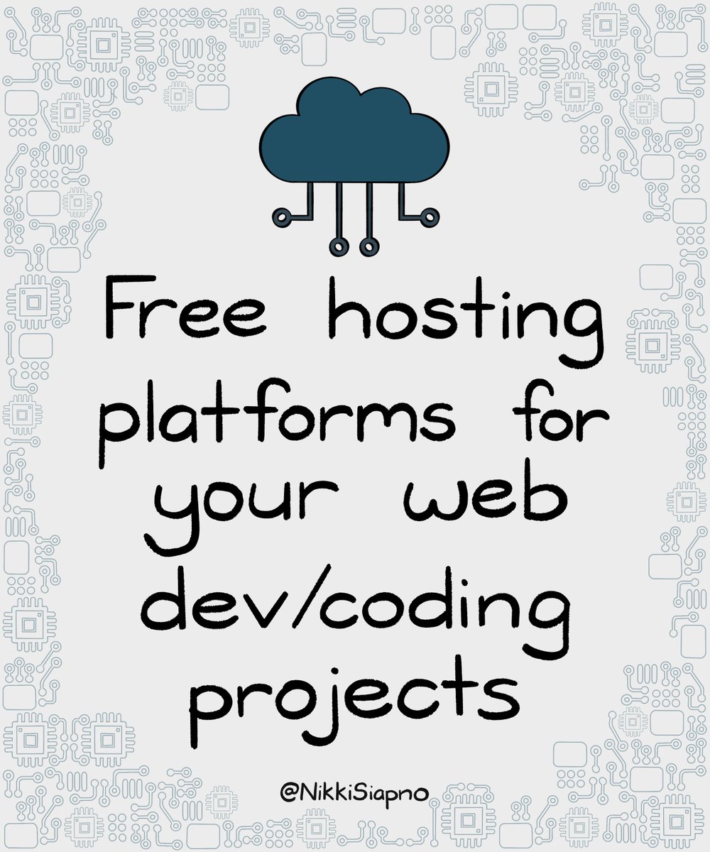 ๐ Free Backend Development And Frontend Development Hosting Platforms For Your Coding Projects ๐งต๐ 0300