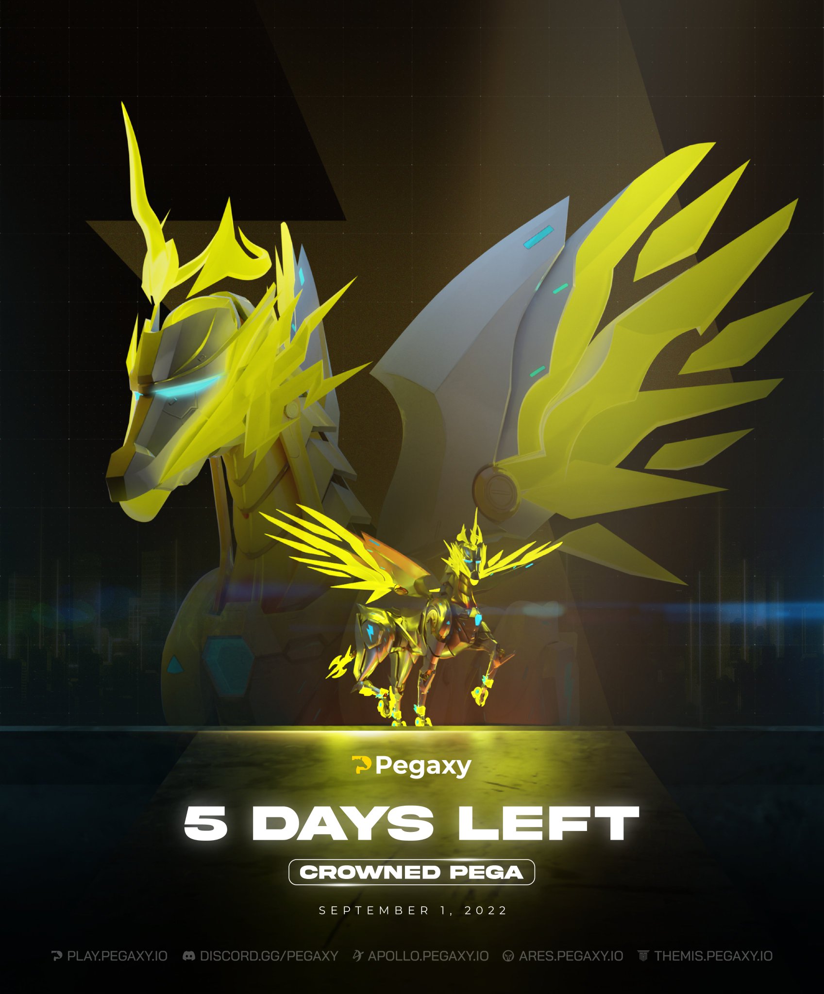 Pegaxy on Twitter: "Heavy Is The Head That Wears The Crown 👑 The countdown is on! ⏳ https://t.co ...