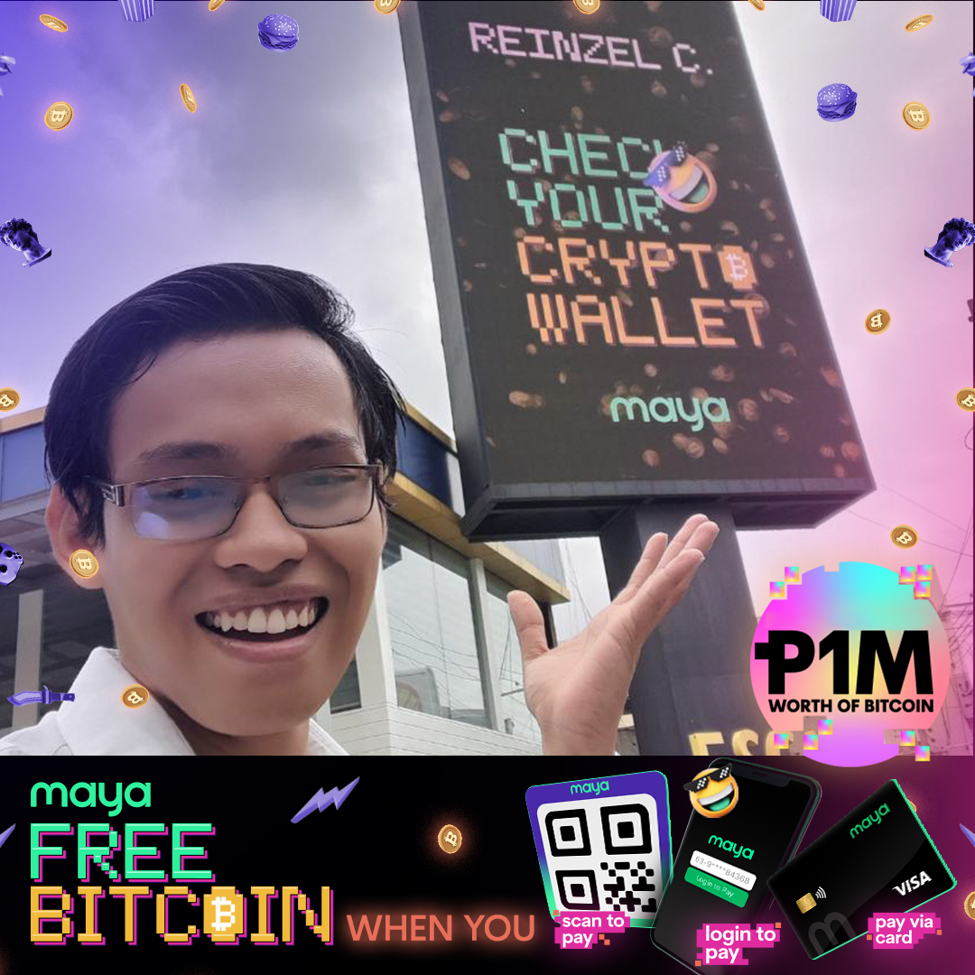 Maya on Twitter: "We finally found Reinzel C - our first lucky customer to get ₱1M worth of FREE ...