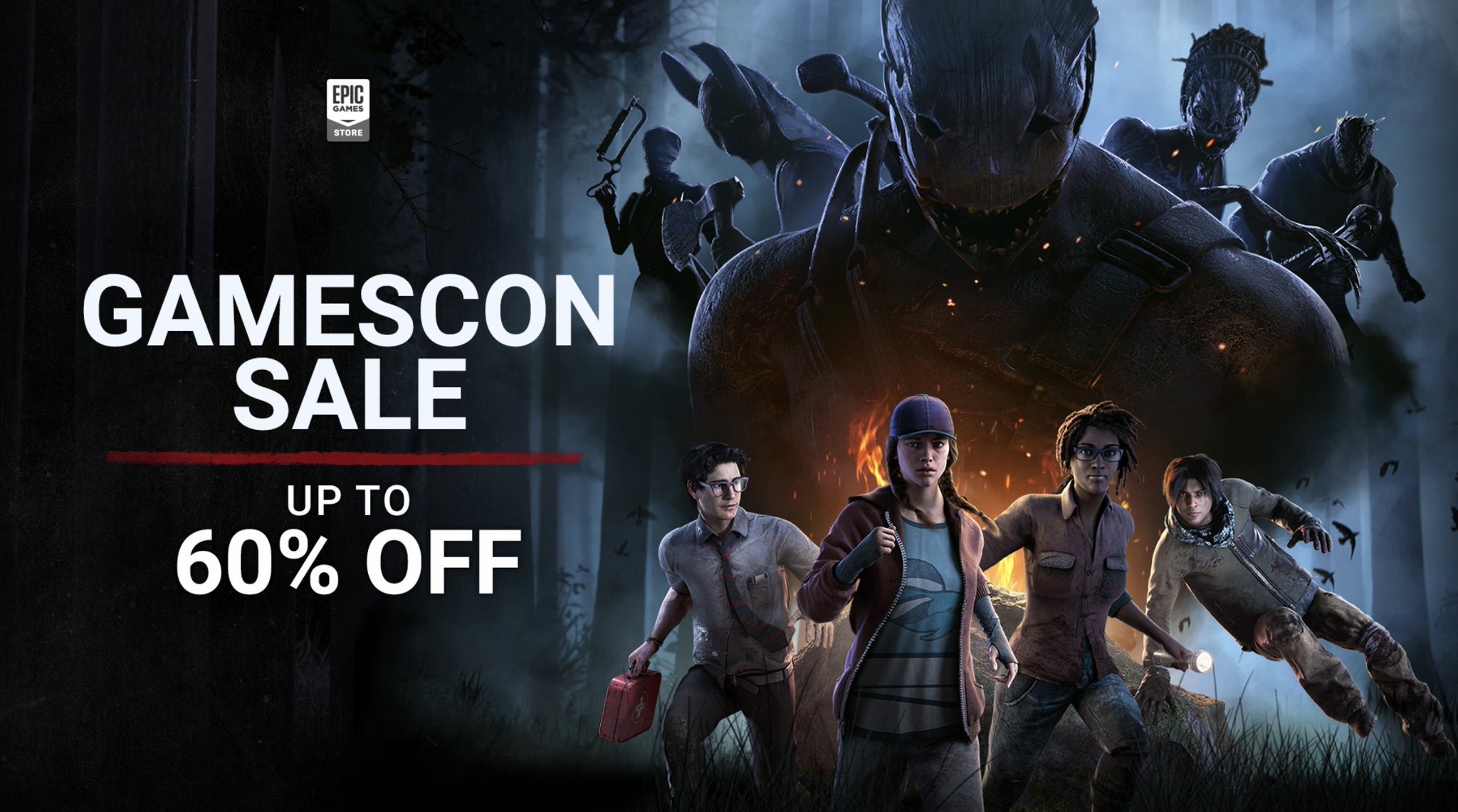 DbD攻略班@神ゲー攻略 on Twitter: "【Epicで最大60%OFFセール開催】 期間：8/25~9/6 本体が60%OFF、DLCは50%OFFとなってます！ 普段よりもかなり ...