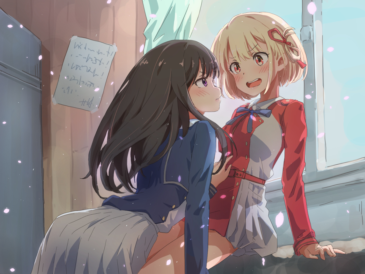 いこら@DQX on Twitter: "ちさたきさん #リコリコ #ちさたき https://t.co/fbh7rIp1AC https://t.co/yB8MM1z46e" / Twitter