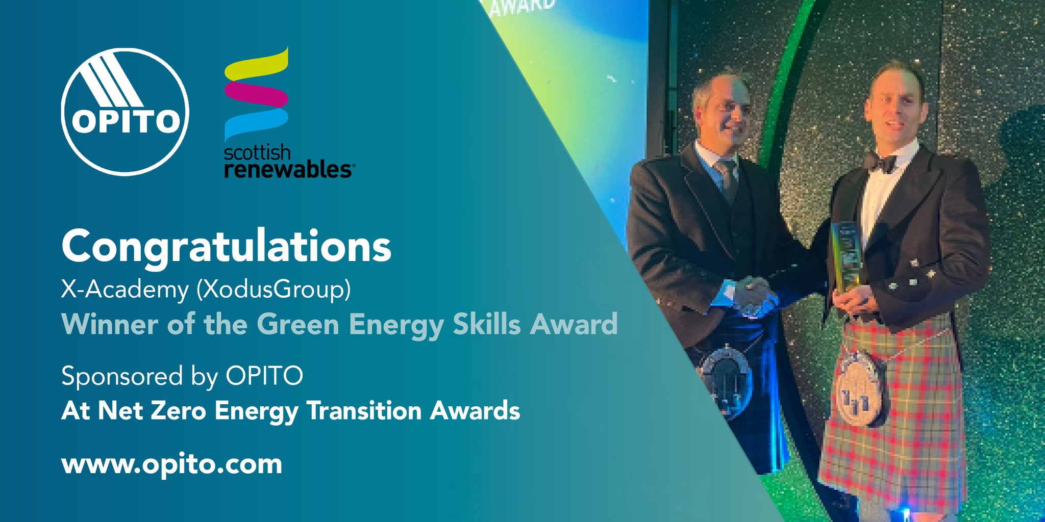 OPITO on Twitter: "Congratulations to X-Academy (@XodusGroup) for ...