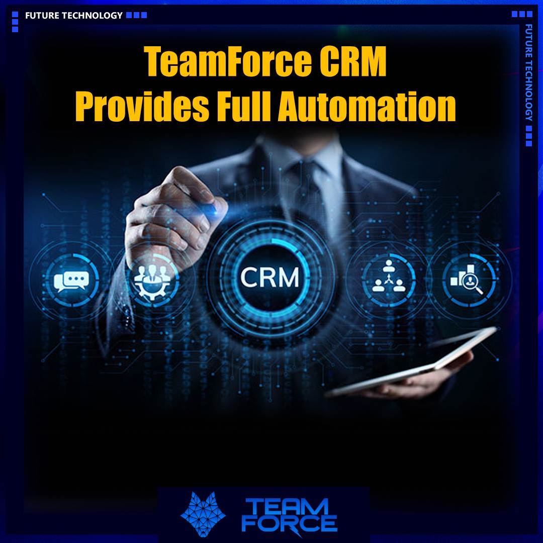 TeamForce CRM on Twitter: "Instead of having your sales team waste their time doing ...