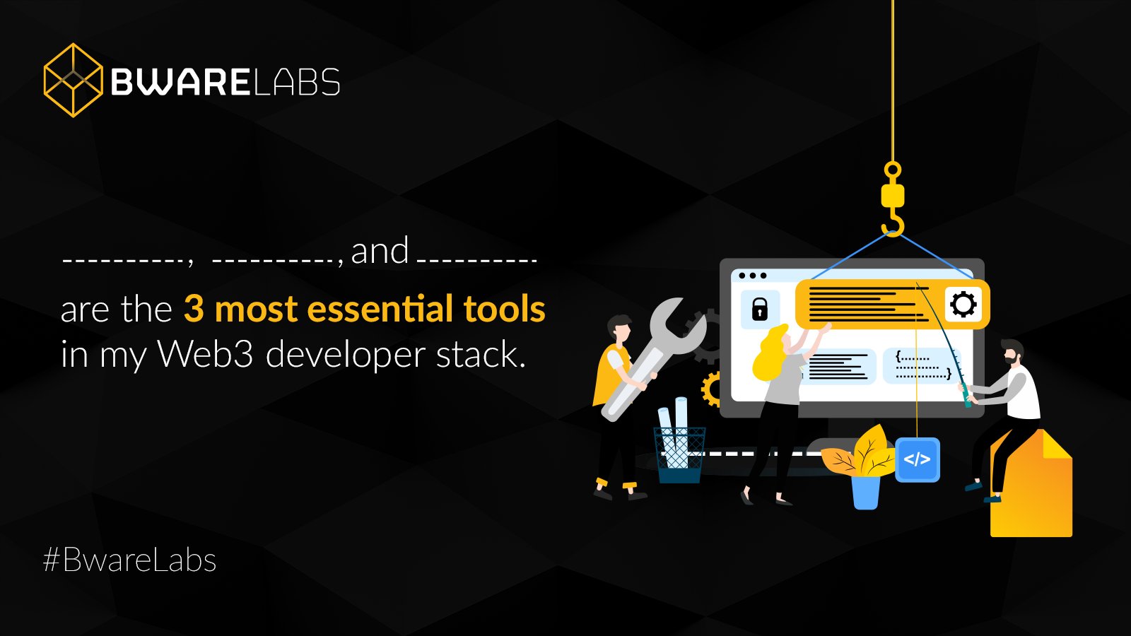Bware Labs on Twitter: "🌠 Let’s create a thread to help Web3 developers find the best tools they ...