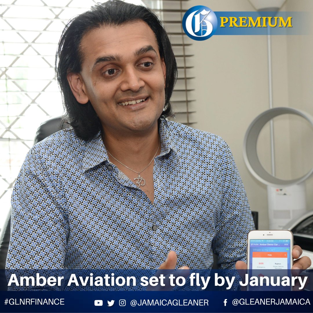 Jamaica Gleaner on Twitter: "Amber Aviation, a new subsidiary of the Amber Group, is set to take ...
