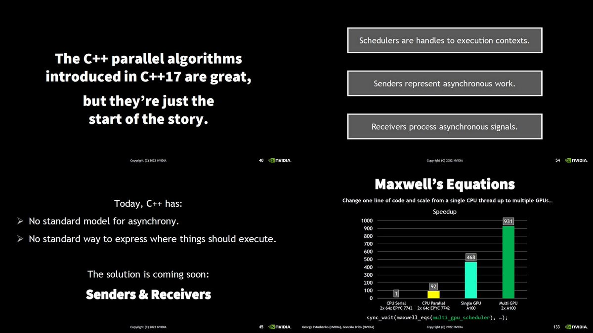 OGAWA, Tadashi on Twitter: "=> C++ Standard Parallelism, Bryce Adelstein Lelbach, NVIDIA, C++ On ...