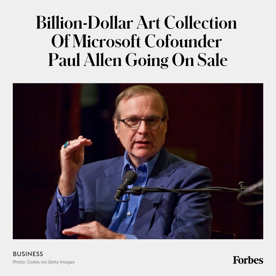 The billion-dollar art collection of Paul Allen, the Microsoft ...