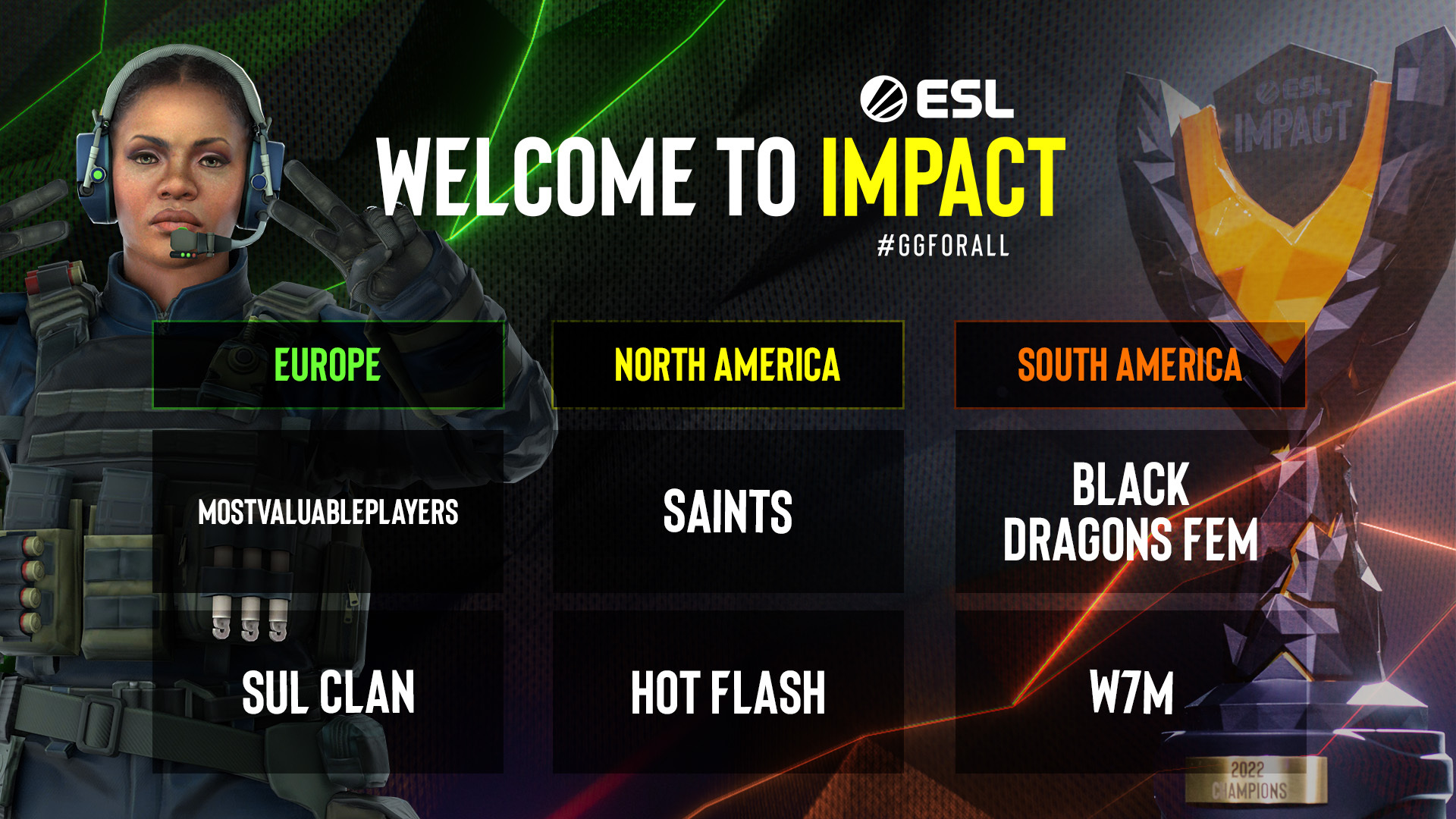 Esl Impact Season 2 💥 On Twitter The First 6 Teams Have Made It