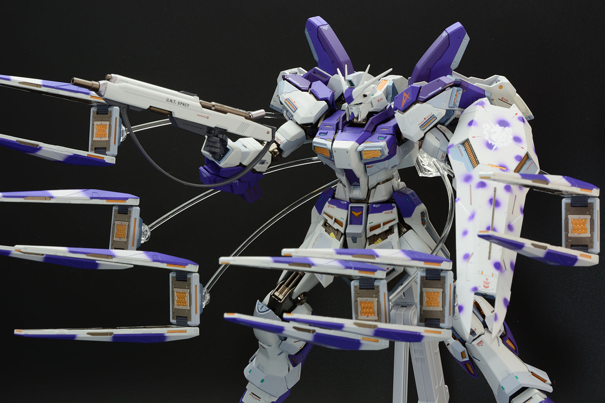 HOBBY Watch on Twitter: "「METAL BUILD Hi-νガンダム」レビュー フィンファンネルに装甲展開、高機動モード！ オリジナルギミックも楽しい！ https ...