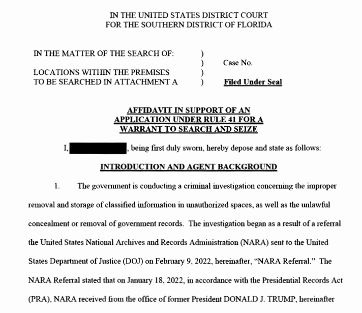 BREAKING NEWS: The Justice Department released a partially blacked-out ...