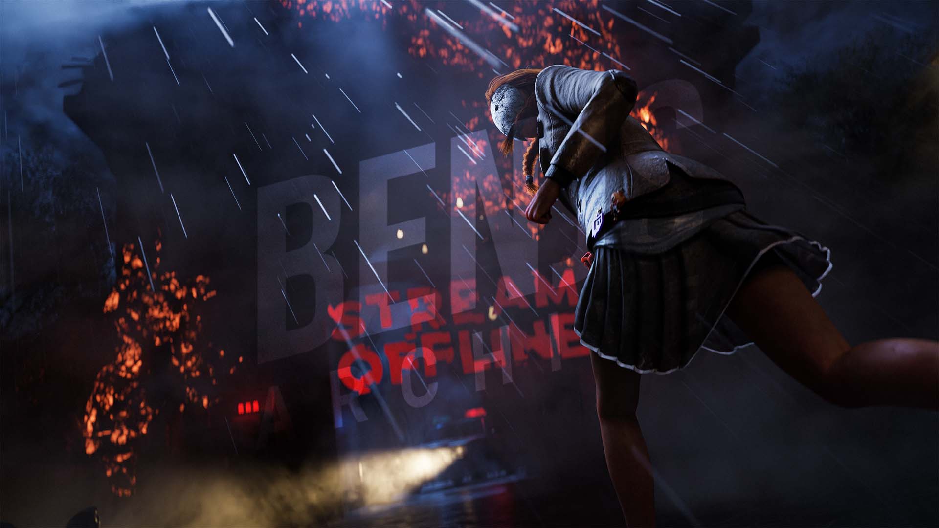 benf 2/2💻 on Twitter: "Offline screen I made for @EHunter1297! Was great working on this ...