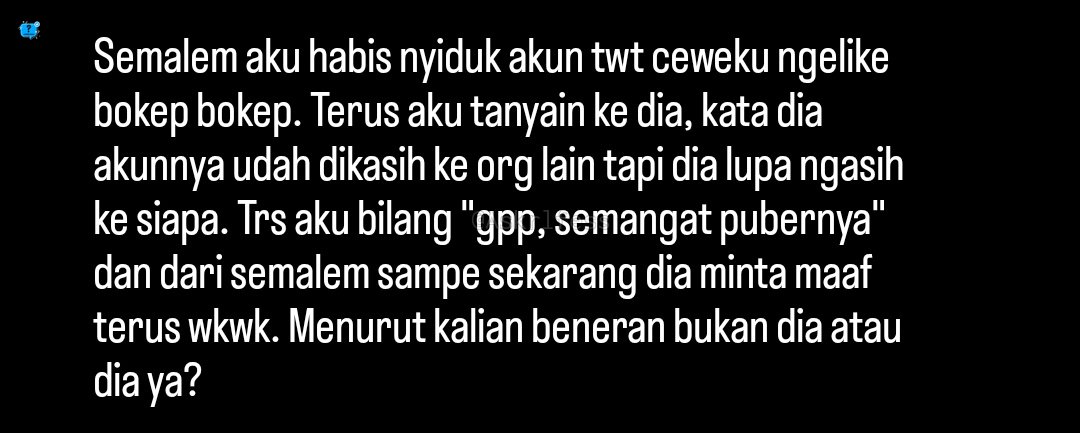 Askrlfess on Twitter: "[askrl] cw // agak ada 🔞 nya menurut kalian ...