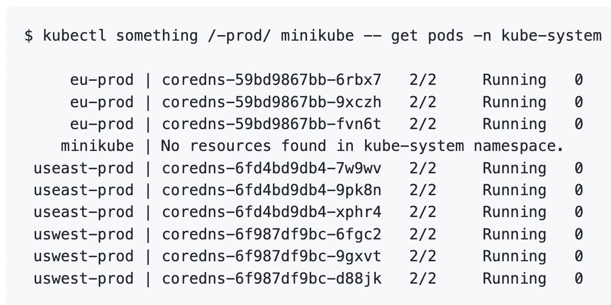 ahmetb on Twitter: "Imagine a kubectl plugin that runs a command in parallel across multiple ...