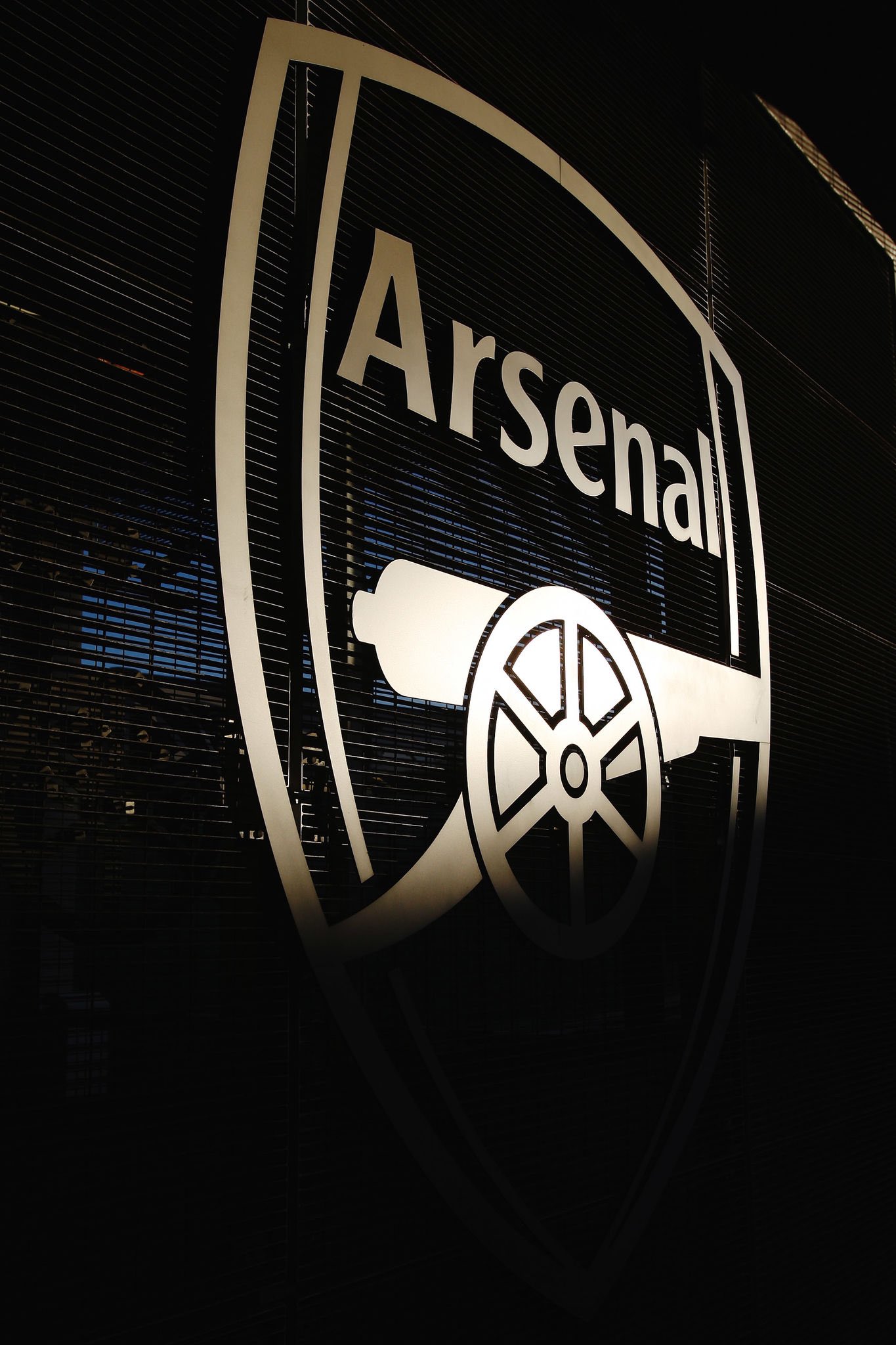 Arsenal Logo Black Background