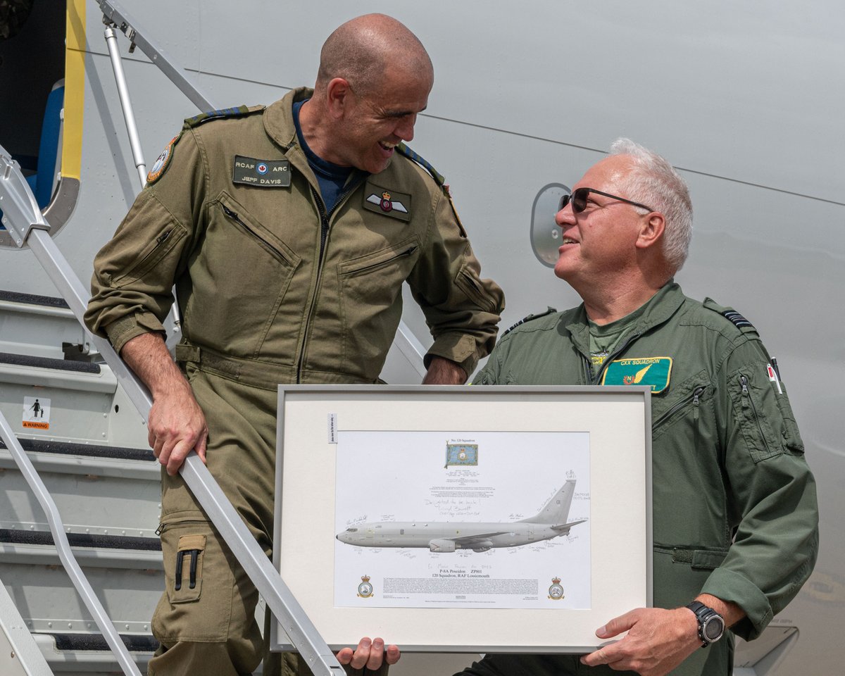 RAF Lossiemouth on Twitter: "RT @RCAF_ARC: 1/2 Members of 14 Wing Greenwood, Nova Scotia welcome ...