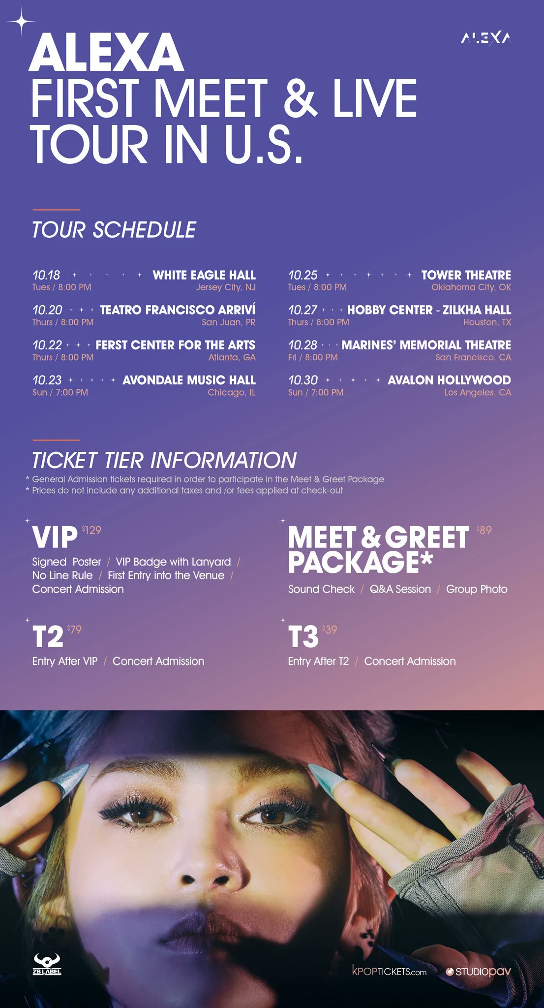 Studio PAV on Twitter: "#AITrooper 💜 all tickets and Meet & Greet Packages are on sale for 💫 ...