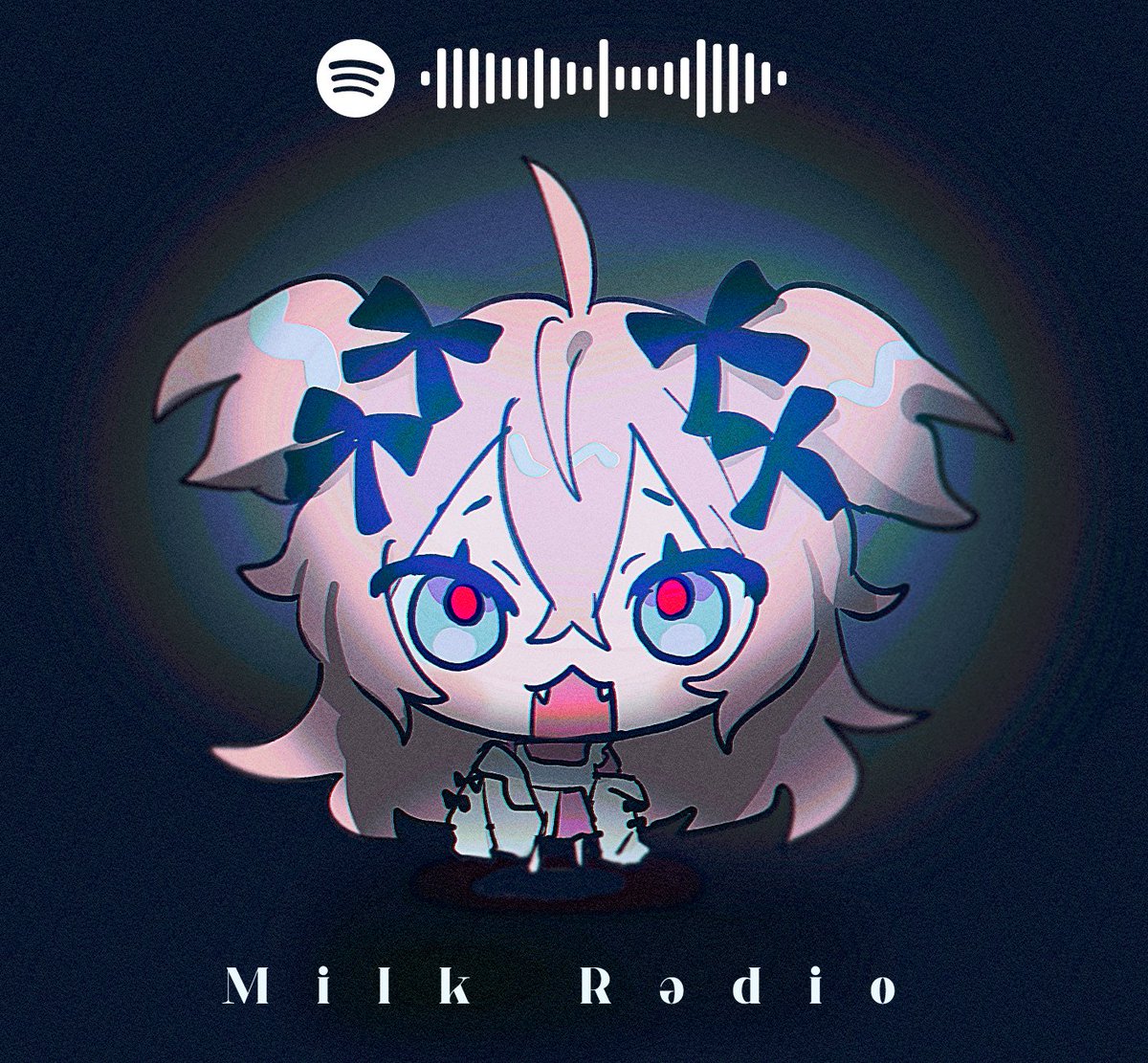 「hey.... :3 u wanna listen to my playlist」|ʜᴏɴᴏᴋᴀ🤍のイラスト