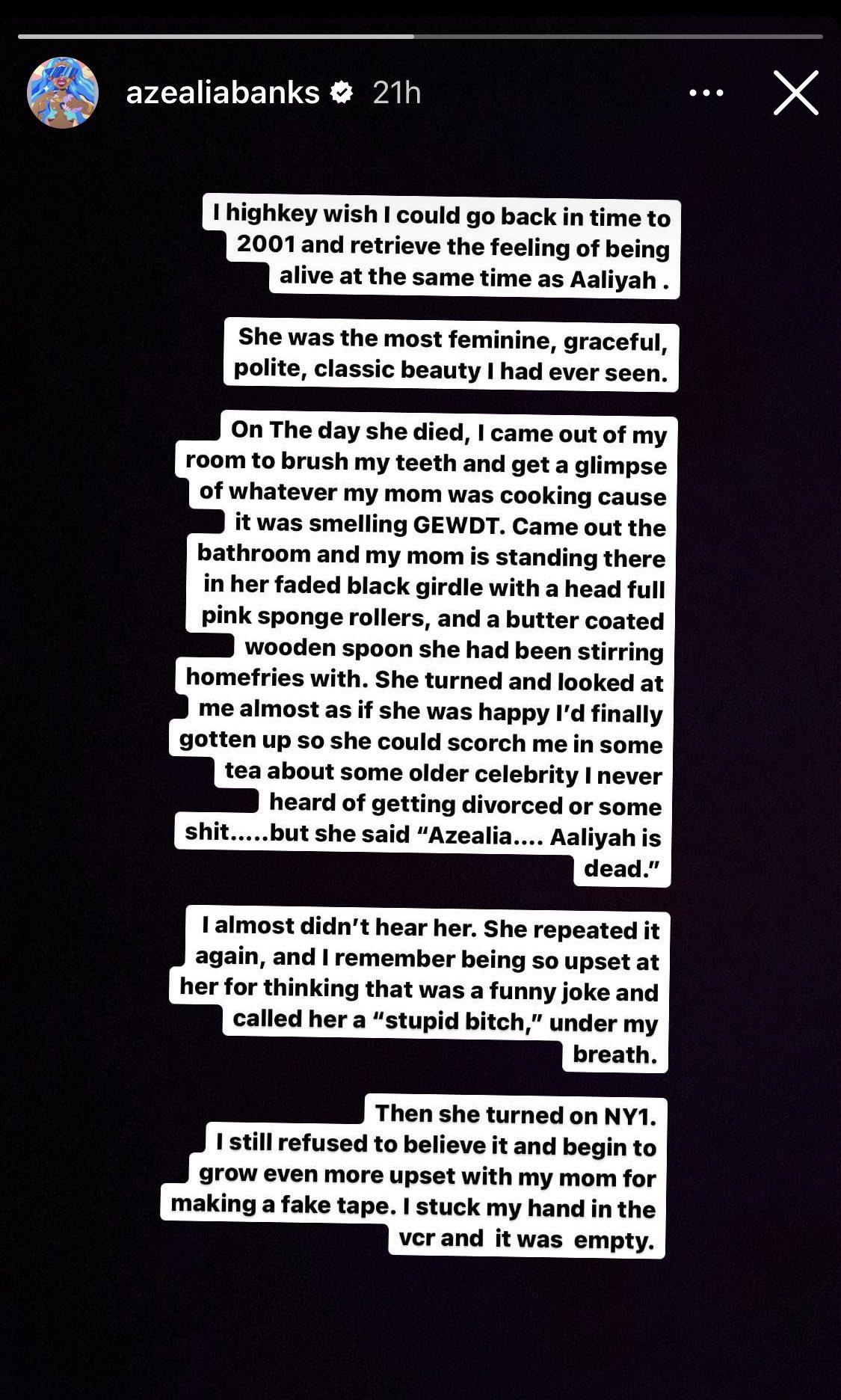 Azealia Banks Instagram